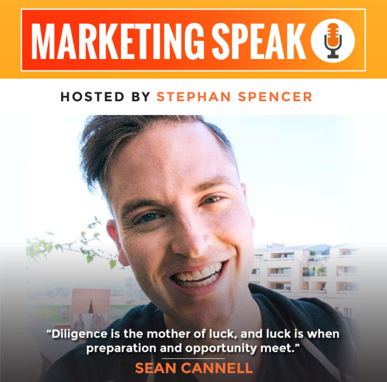 Supercharge Your YouTube Marketing with Sean Cannell - Marketing Speak