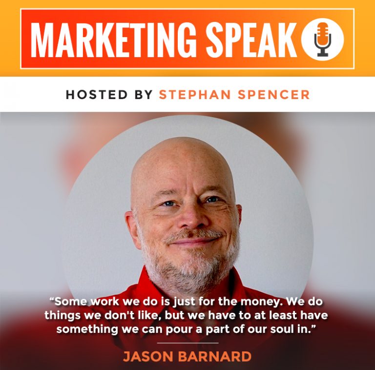 Your Brand SERP is Your Business Card with Jason Barnard - Marketing Speak