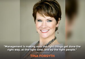 Why You Need an Online Business Manager with Tina Forsyth - Marketing Speak