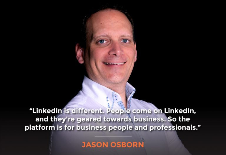 Multiply Your Leads Using LinkedIn with Jason Osborn - Marketing Speak